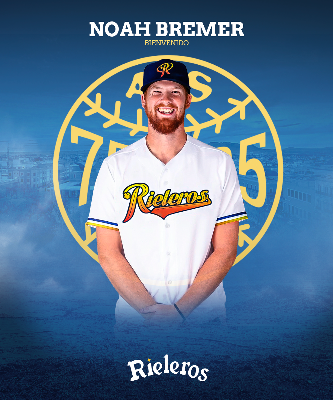 Rieleros de Aguascalientes da la bienvenida al lanzador Noah Bremer ...